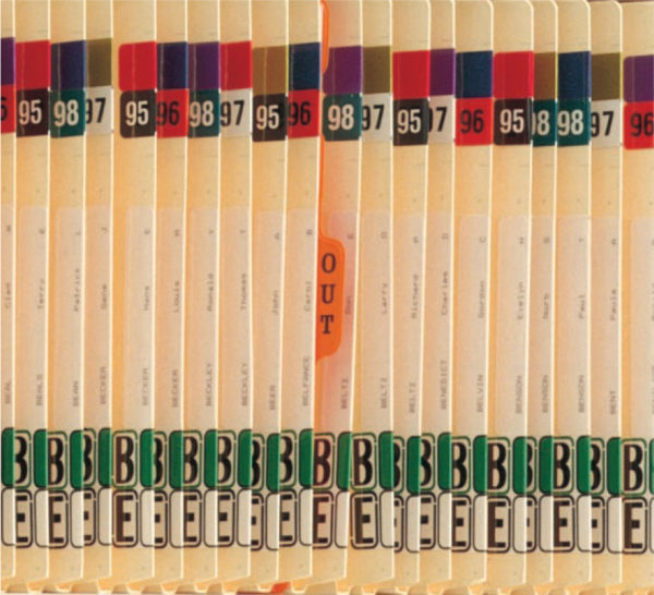 Color Coded Filing Systems – Avail Business Systems